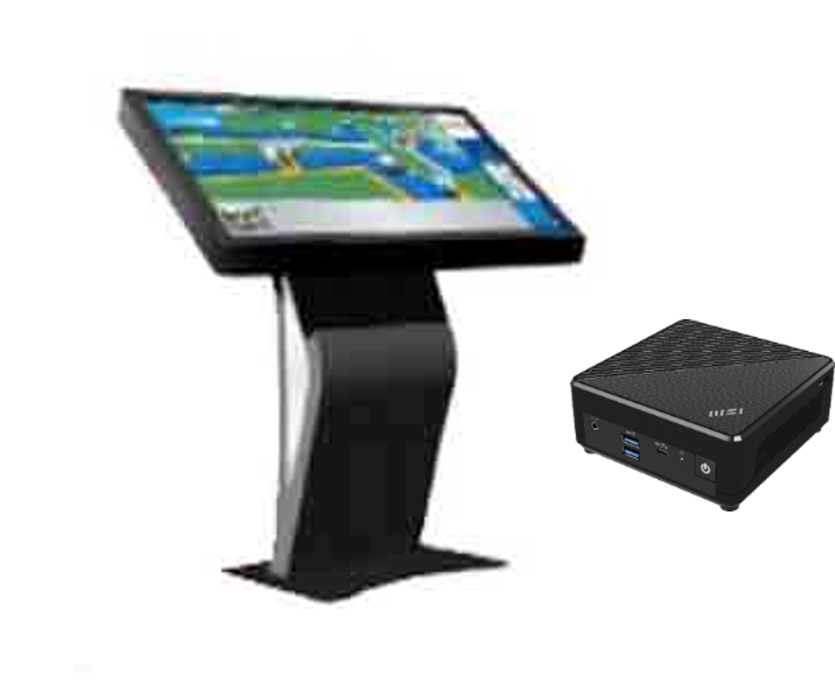 DigiSIGN Interactive Display 43 Inch Table Stand with Mini PC i5 - PT ...