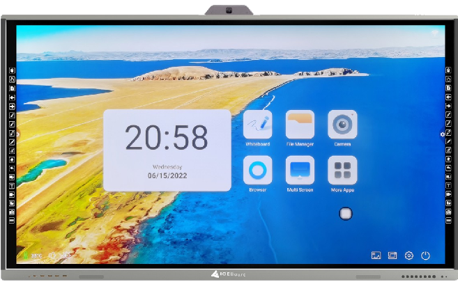ICE Board E2 Series 65 Inch + Camera AI - PT ADIVA SANJAYA SOLUSI